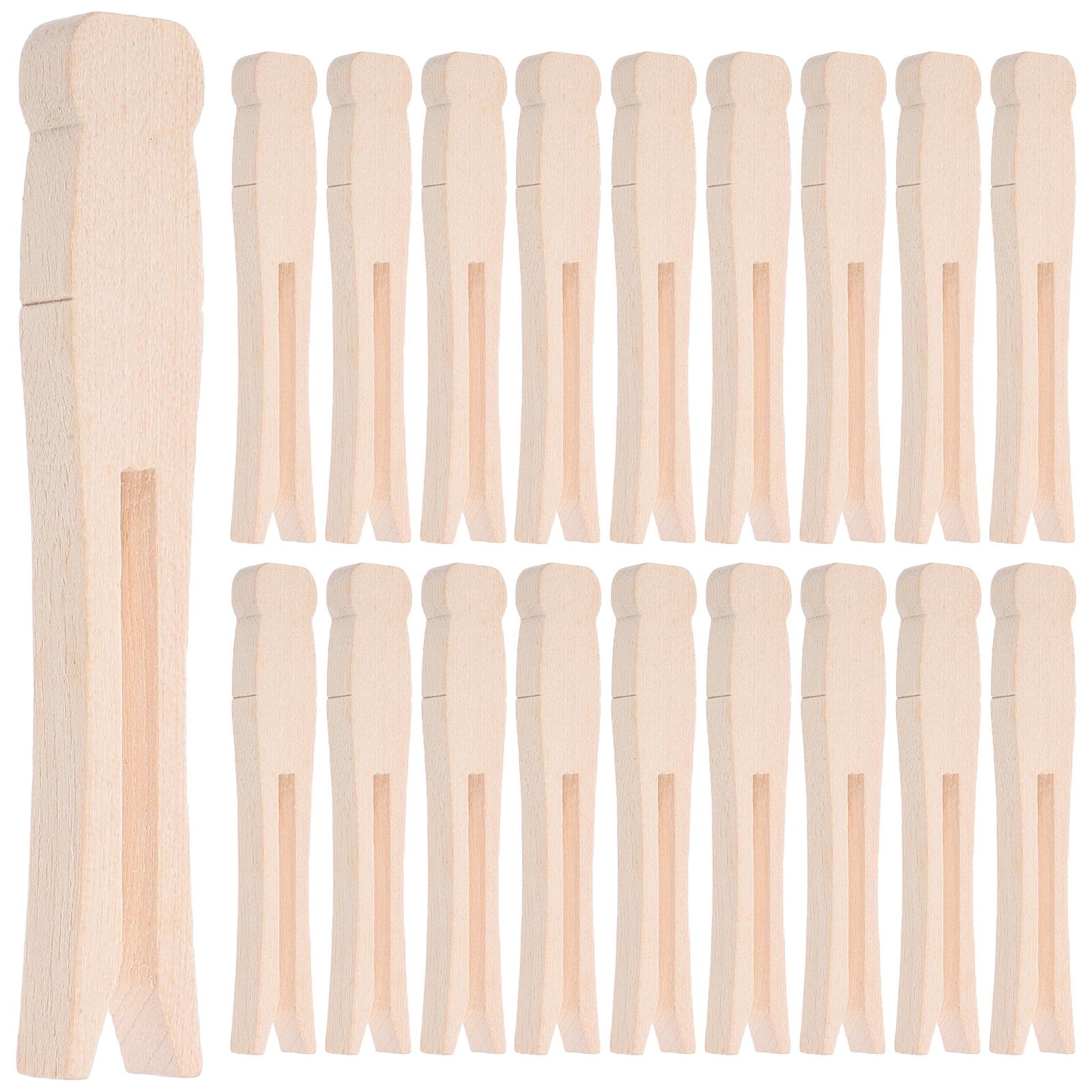 Click here for Etereauty 50pcs Wooden Clothespins Clothes Clips W... prices