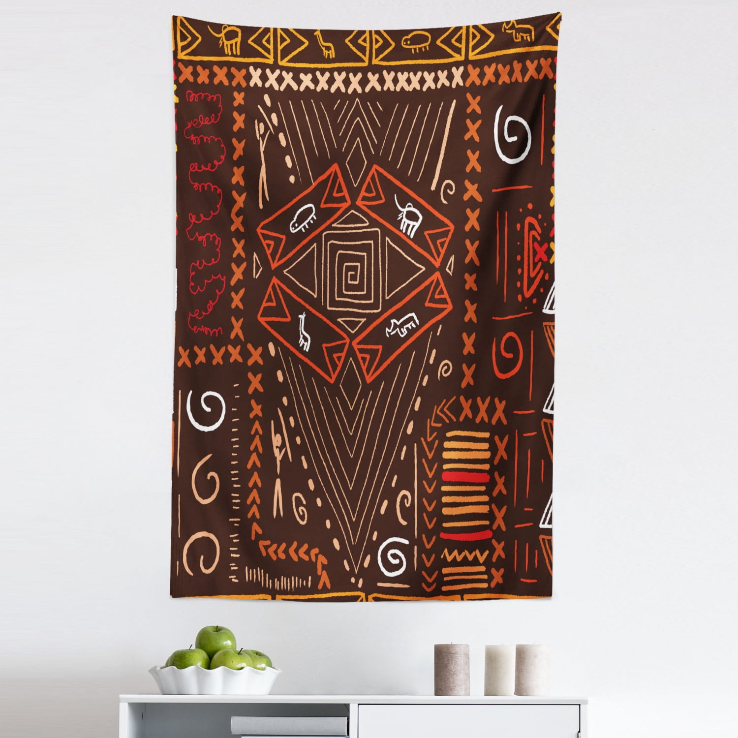 Tribal Tapestry, Aboriginal Style Patterns Tribal Motifs Objects ...