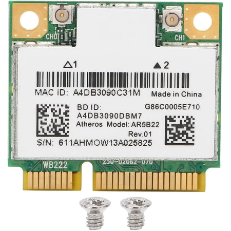 Bluetooth WiFi Card, 300Mbps Wireless Network Card Dual-Band WiFi 802 ...