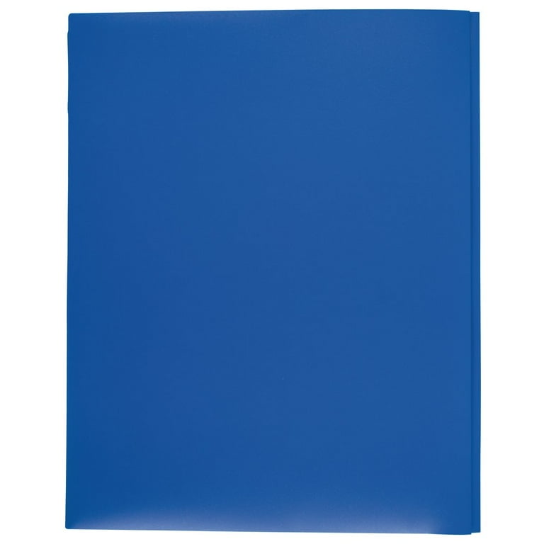 Blue Pocket Folder