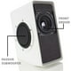GOgroove SonaVERSE O2i Computer Speaker System with Universal USB Power ...