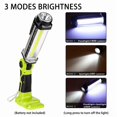 For Ryobi 18V Cordless LED Work Light Battery Handheld Flashlight ...