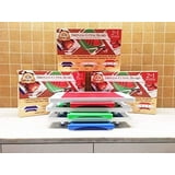 Karving King KK2 20x12 in. Red Dripless Cutting Board with 2 in 1 ...
