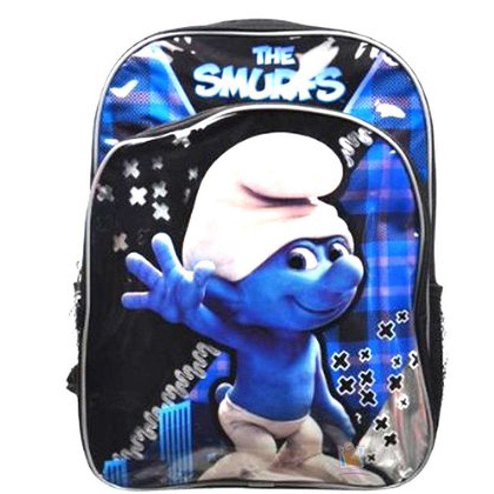 Smurfs - Backpack - - Black Checkered 16 New 313004 - Walmart.com ...