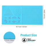 ESquareOne Art Hobby Large Craft - 3D Printing Mat, 16.7x7.9-inch ...