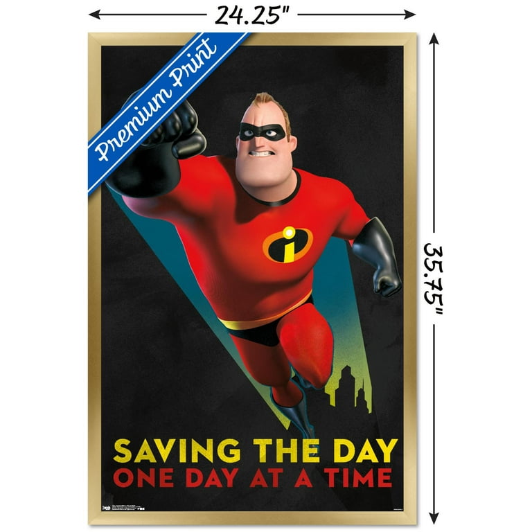 The Incredibles Mr Incredible Poster