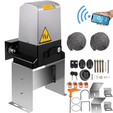 Blütezeit 1800lb Automatic Sliding Gate Opener WiFi Control, 1/2HP ...