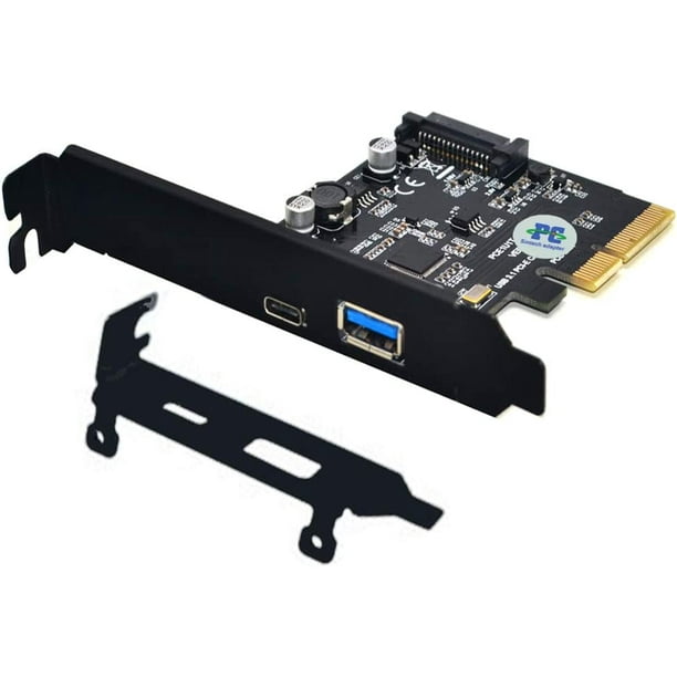 PCI-E 4X to USB 3.0 Adapter,PCI Express Type C Gen 2 Expansion Card ...