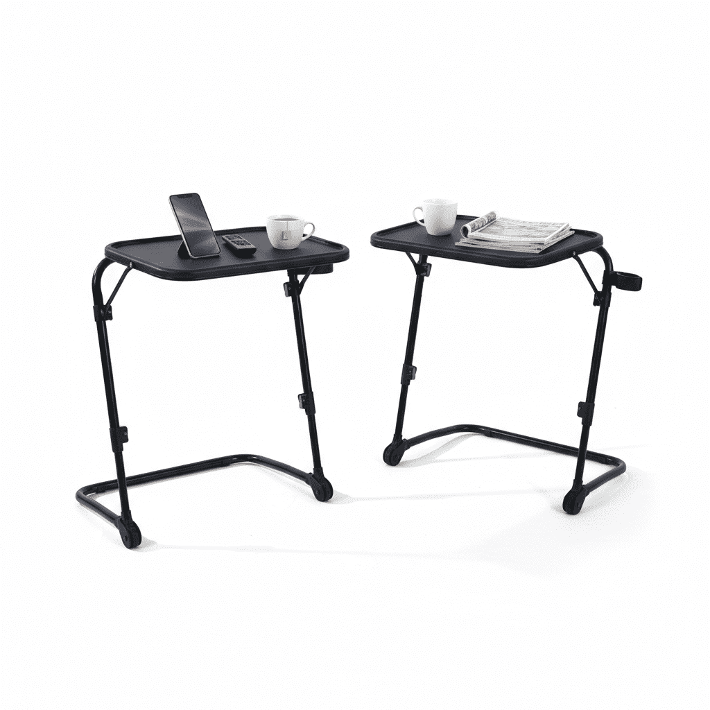 Click here for Homy Casa 2 Pack Austin Industrial Folding Tv Tray... prices