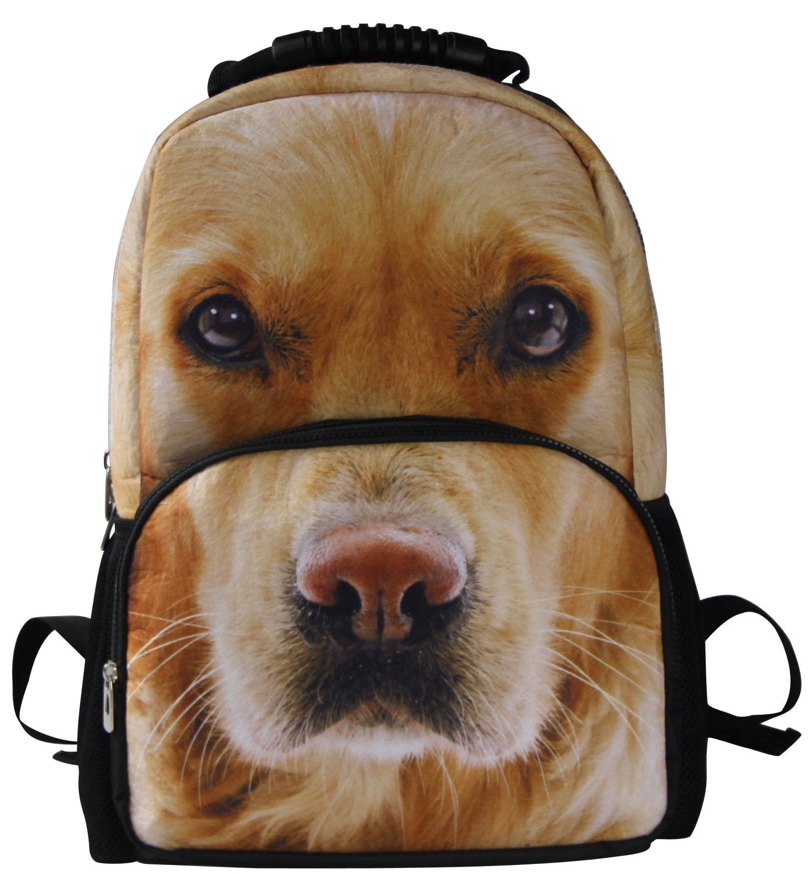 Yellow Lab Dog Backpack 3D Deep Stereographic on Felt Fabric - Walmart.com