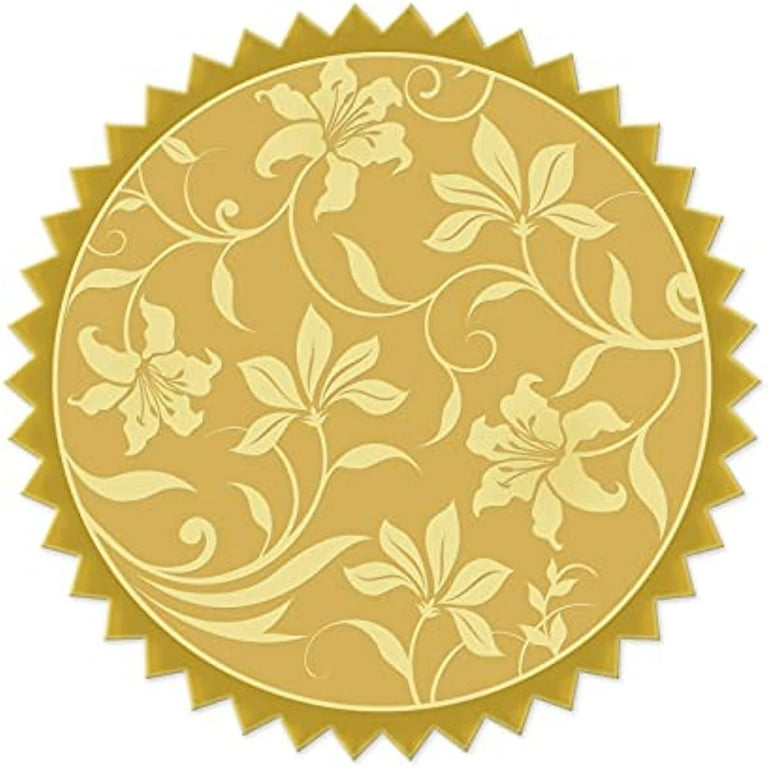Blank Certificate Seal