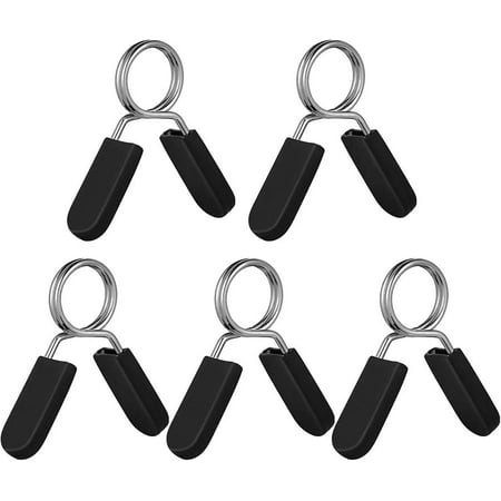 SICED Barbell Spring Clip Collars, Anti-loose Spring Lock Collars ...