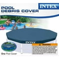 Intex Quick Set 10ft x 30in Prism Frame Swimming Pool with Round Above ...