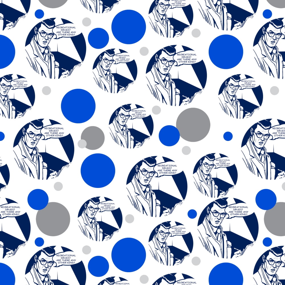 Recreational Drugs Any Other Kind Funny Humor Premium Gift Wrap ...