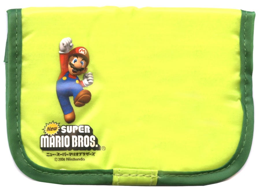 Super Mario Bros Thin Wallet (Green & Light Green) - Walmart.com