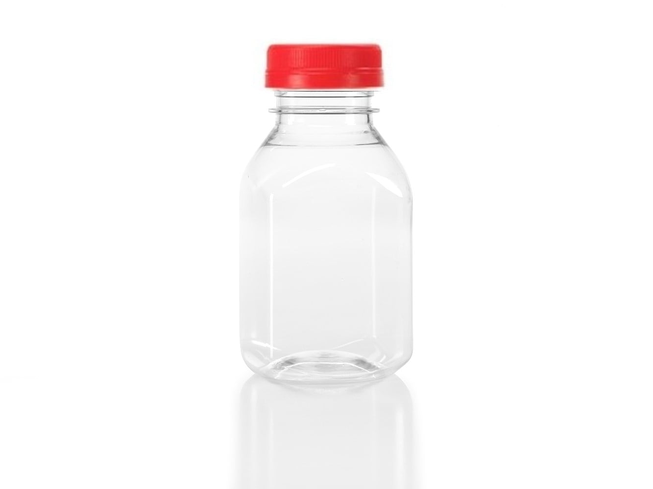 8 oz. Plastic Bottles with Red Tamper Evident Caps, 6-pack - Walmart.com