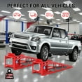 Hydraulic Service Ramps with Adjustable Height, Portable Lift System ...