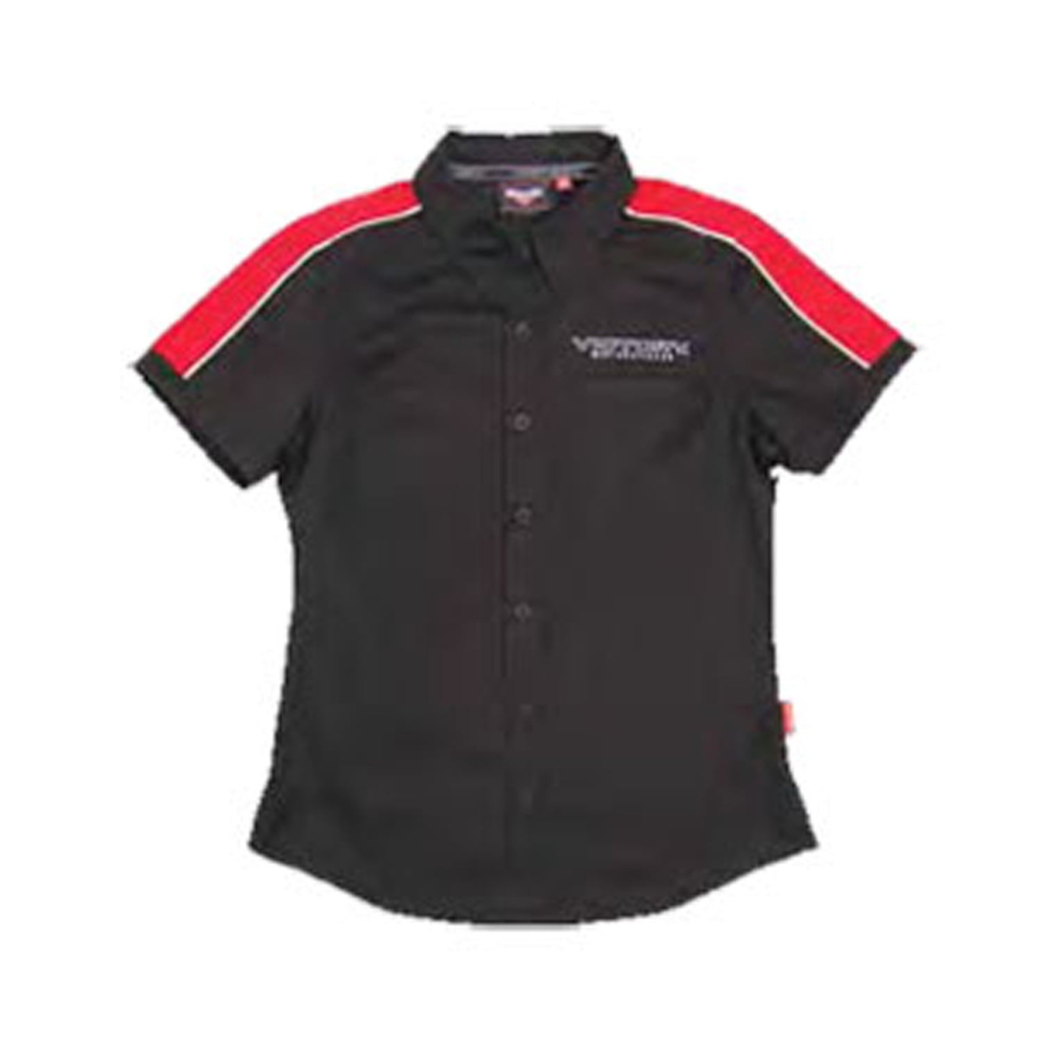 Victory Motorcycle New OEM Women's Red & Black Dealer Pit Shirt, SM ...