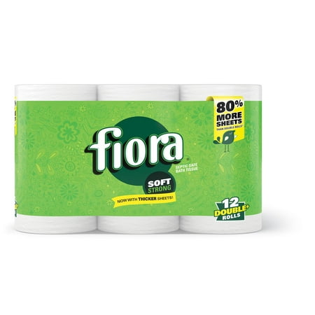 UPC 810326010320 - Fiora Toilet Paper, White, 12 Double Rolls ...