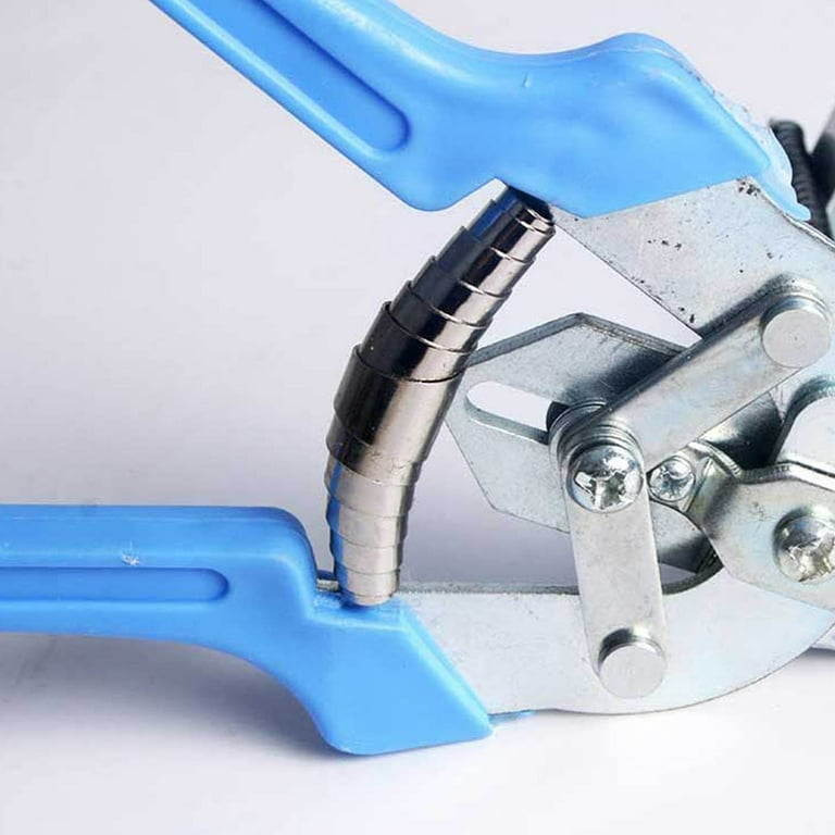 Type M Nail Ring Pliers Kit with 600pcs M Clips for Fence Fastening Upholstery Installation Animals Cages Holiday Saving Gifts