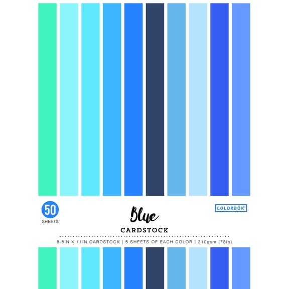 Cardstock | Blue