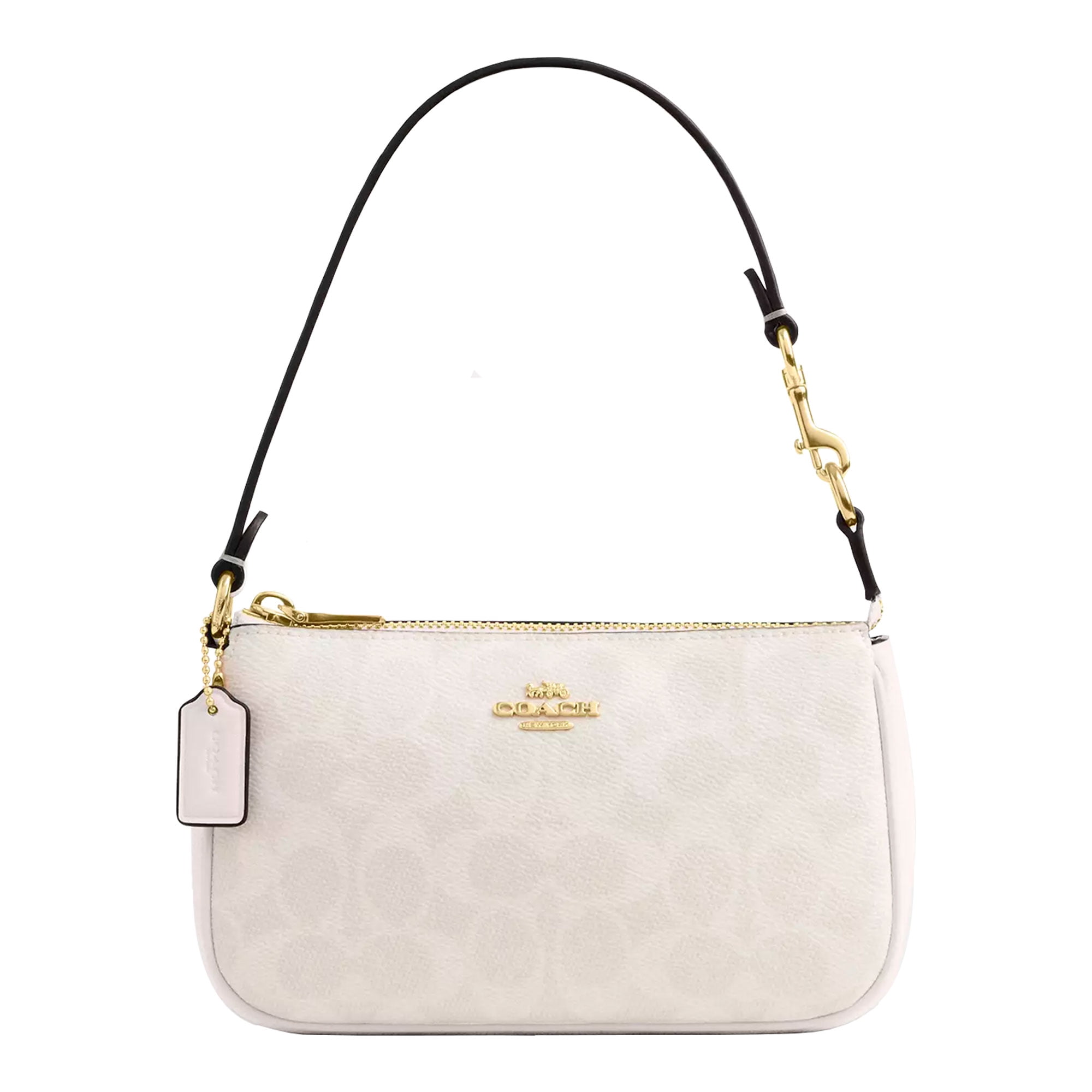 Bolsa De Mano Nolita 19 Coach Signature Canvas Color Blanco | Walmart ...