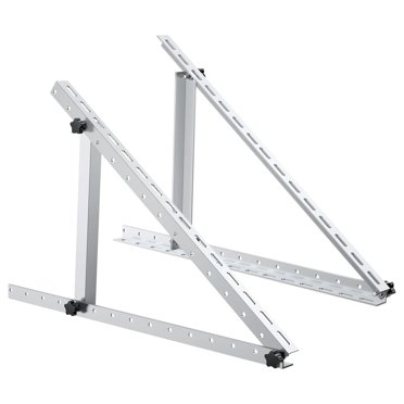 WindyNation Adjustable Solar Panel Mount Mounting Rack Bracket with ...