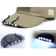 Bright 5 LED Clip on Hat Head Cap Light headlamp Flashlight - Walmart.com
