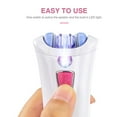 Crazyview Painless Women's Epilator Kit for Face with Cleaning Brush ...