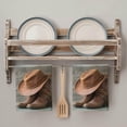 3 Pack Cowboy Hats Kitchen Towels Western Cowboy Boots Vintage Wood ...