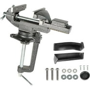 "VEVOR 6"" Swivel Bench Vise with Anvil, 360° Rotating Locking Base ...