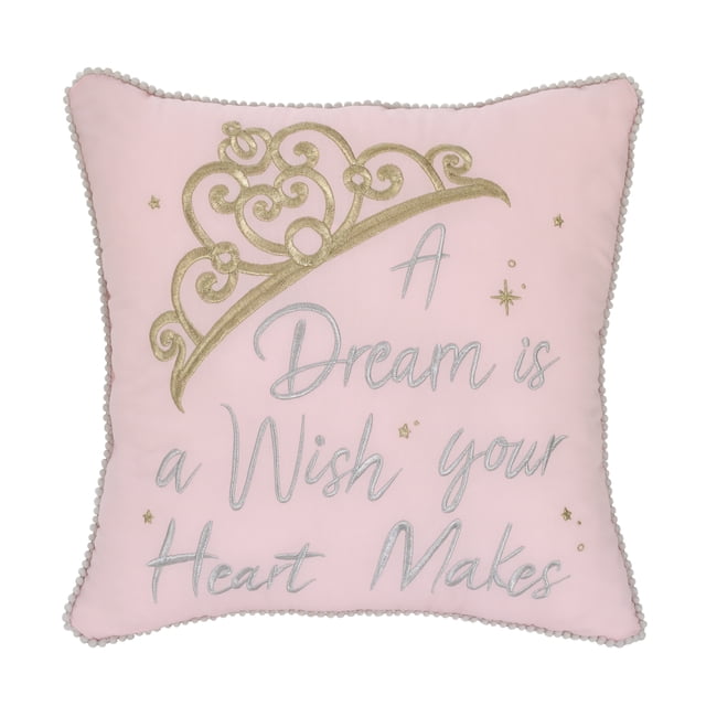 Disney Princess Enchanting Dreams Decorative Throw Pillow - Walmart.com