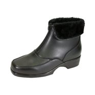 PEERAGE Paola Women Extra Wide Width Water Resistant Lace Up Leather ...