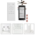 Ceiling Fan Light Remote Control Receiver Kit 6 Speed Dimmer Dc Output ...