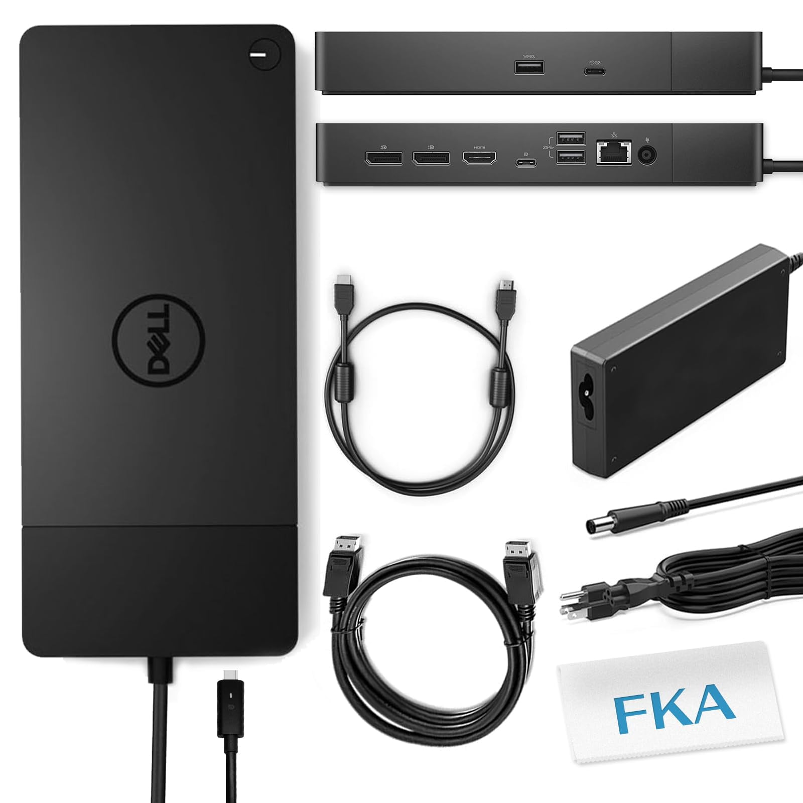 Dell WD19TBS Docking Station, Performance Dock WD19TBS with 180W Power ...