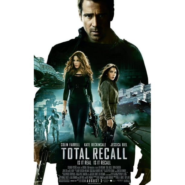 Total Recall Movie Poster 24Inx36In (61Cm x 91Cm) Art Poster 24x36 ...
