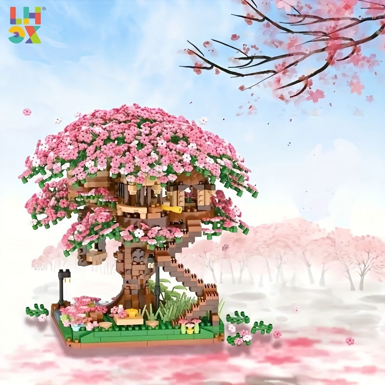 Click here for Grm Lhcx Cherry Bonsai Tree Building Sets For Girl... prices