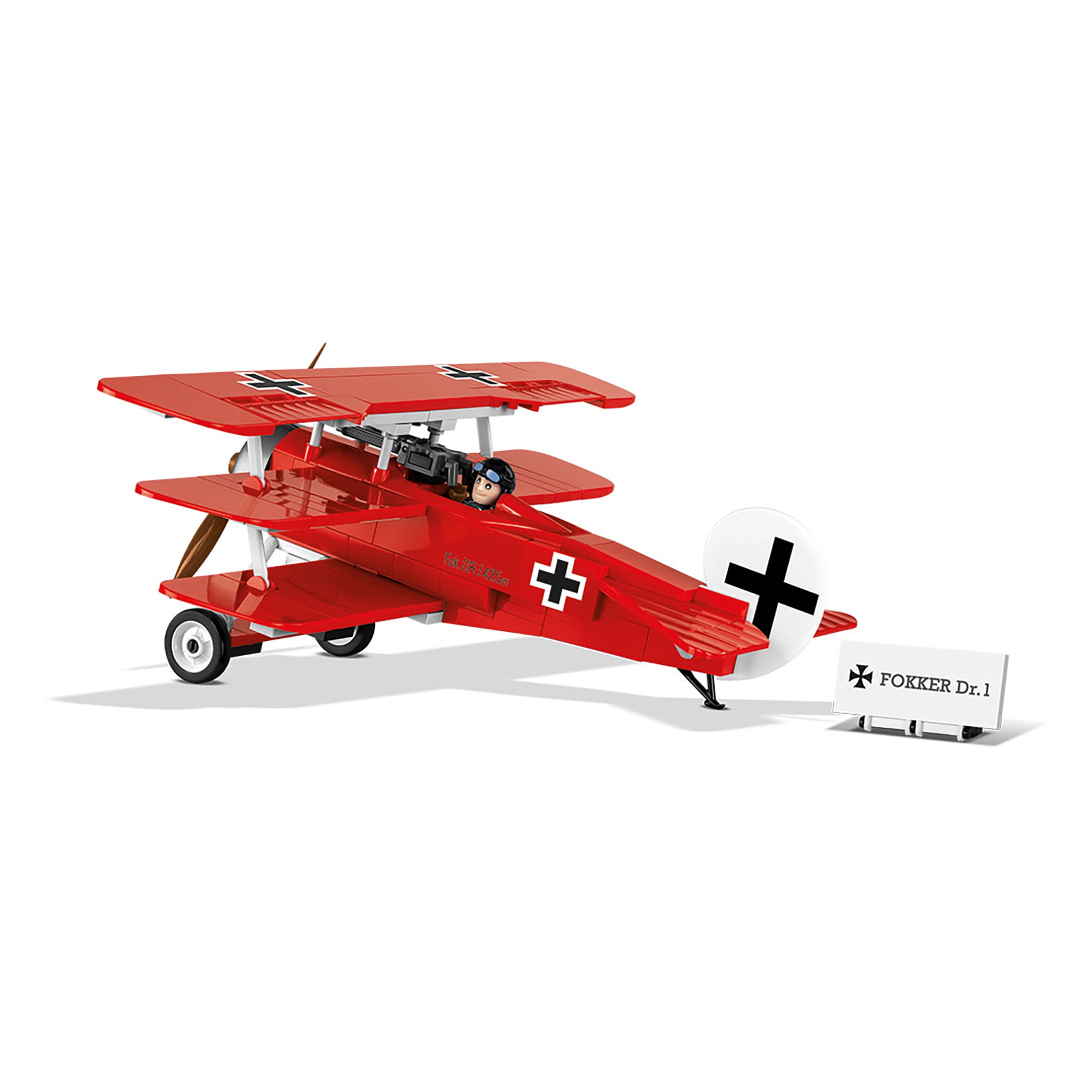 Fokker Triplane RC WW1 "Red Baron" Airframe Electronics Kit The Vintage ...