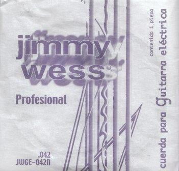 Jimmy Wess Cuerda para Guitarra Electrica JIMMY WESS WN42 | Bodega ...