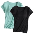 Blmnix Modal Pajamas Ladies Pajamas Sets Sleep Tops Plus Size Pajamas ...