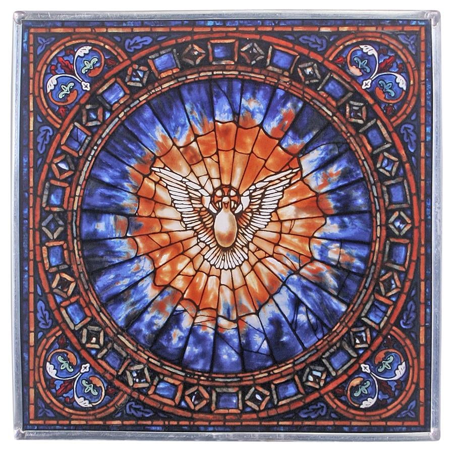 Design Toscano The Holy Spirit 1895 Art Glass - Walmart.com
