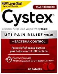 Cystex Plus Urinary Pain Relief Tablets 40 Ea - Walmart.com