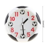 ROCKROK for Creative 3D Football Sport Alarm Clock Analog Digital Clock ...