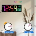 GGSW Digital Wall Clock with Remote Countdown Electrical Timer Seconds ...