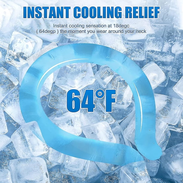 Neck Cooling Ring, Neck Cooling Tube, Wearable Cooling Tube Cool Neck ...