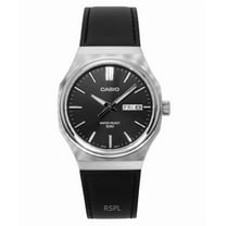 Casio Men's Analog Moon Phase Silver Dial Quartz Watch MTP-M305D-7A ...