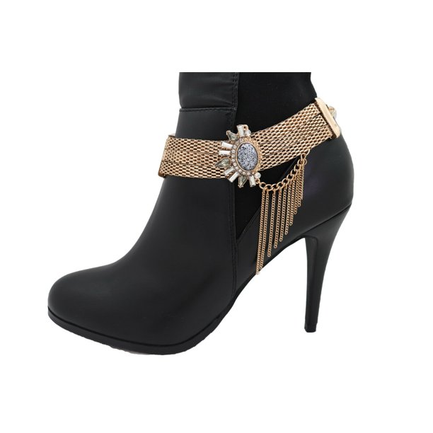 Gold Chain Shoes