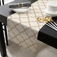 Beige Moroccan Table Runner 70 Inches Long, Morocco Geometric ...