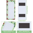 Bexikou 4 Pack Magnetic Fridge Notepad with Pen Holder, 7" x 3.15 ...