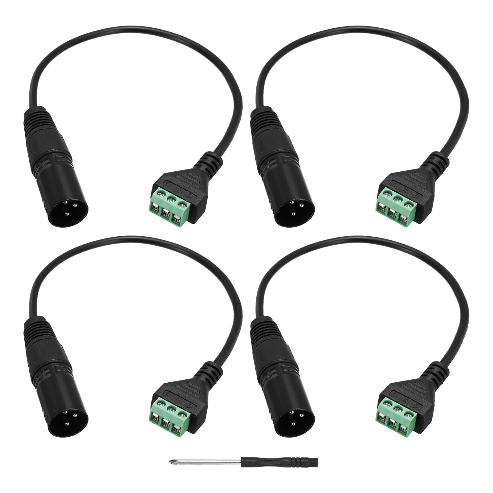 Click here for Uxcell Xlr Male Male Connector To 3 Pin Screw Term... prices